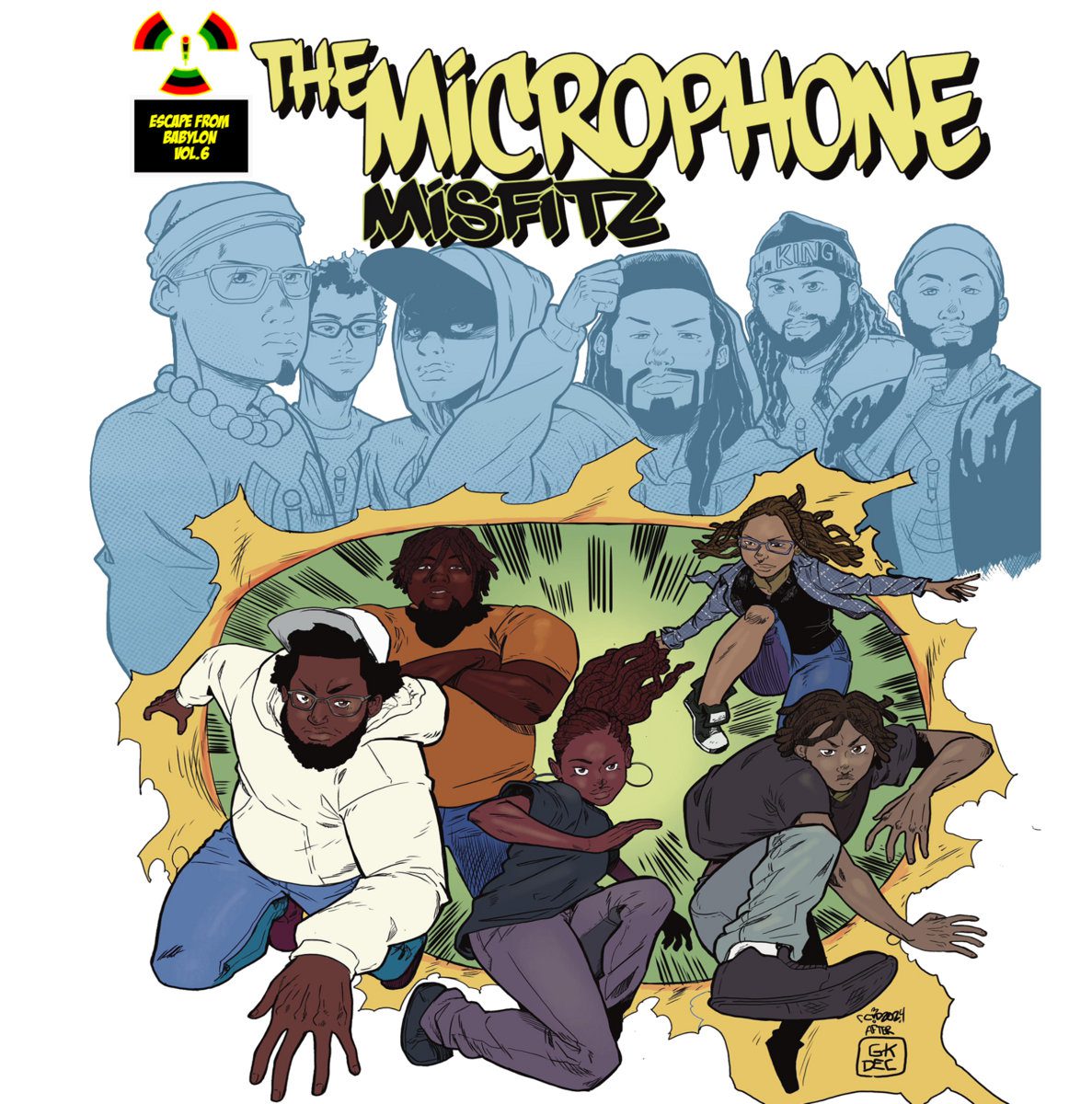 The Microphone Misfitz – Escape From Babylon Vol 6. – Prhymal Rage