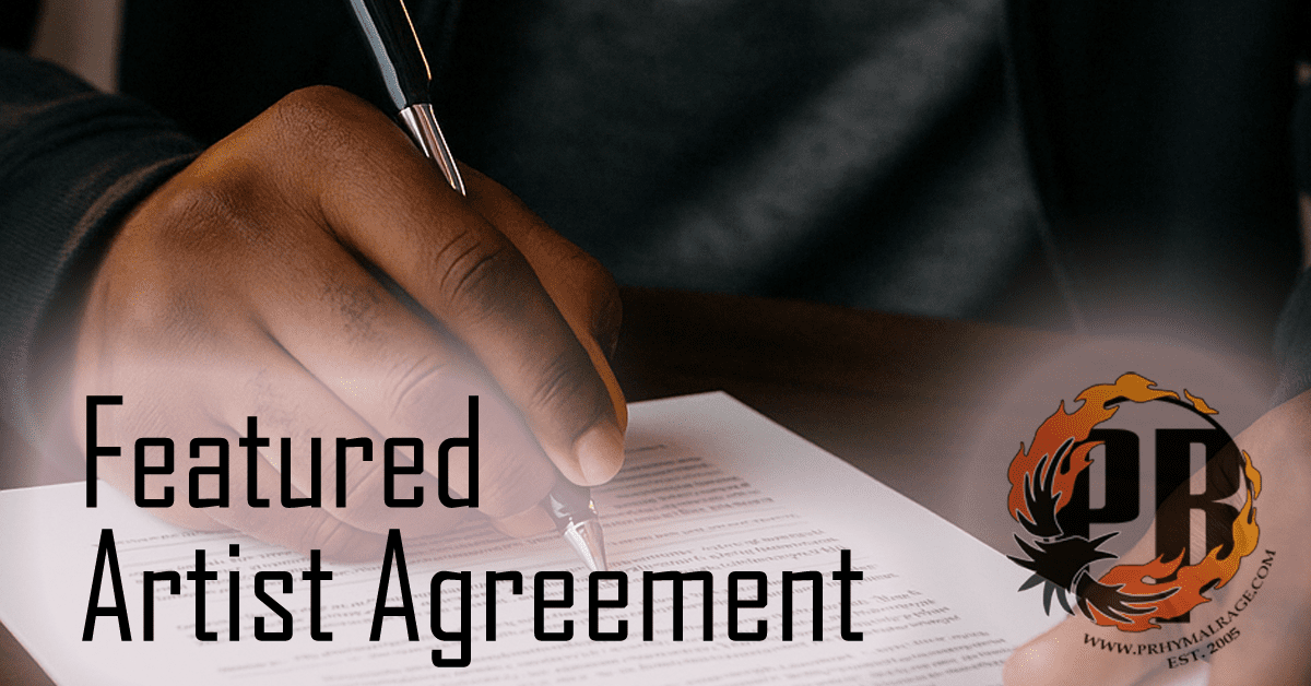 Featured Artist Agreement Generator | Prhymal Rage