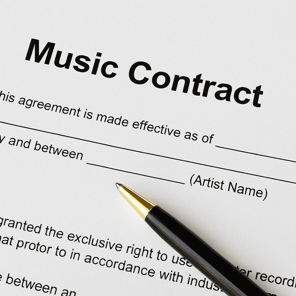 Music Contracts – Prhymal Rage