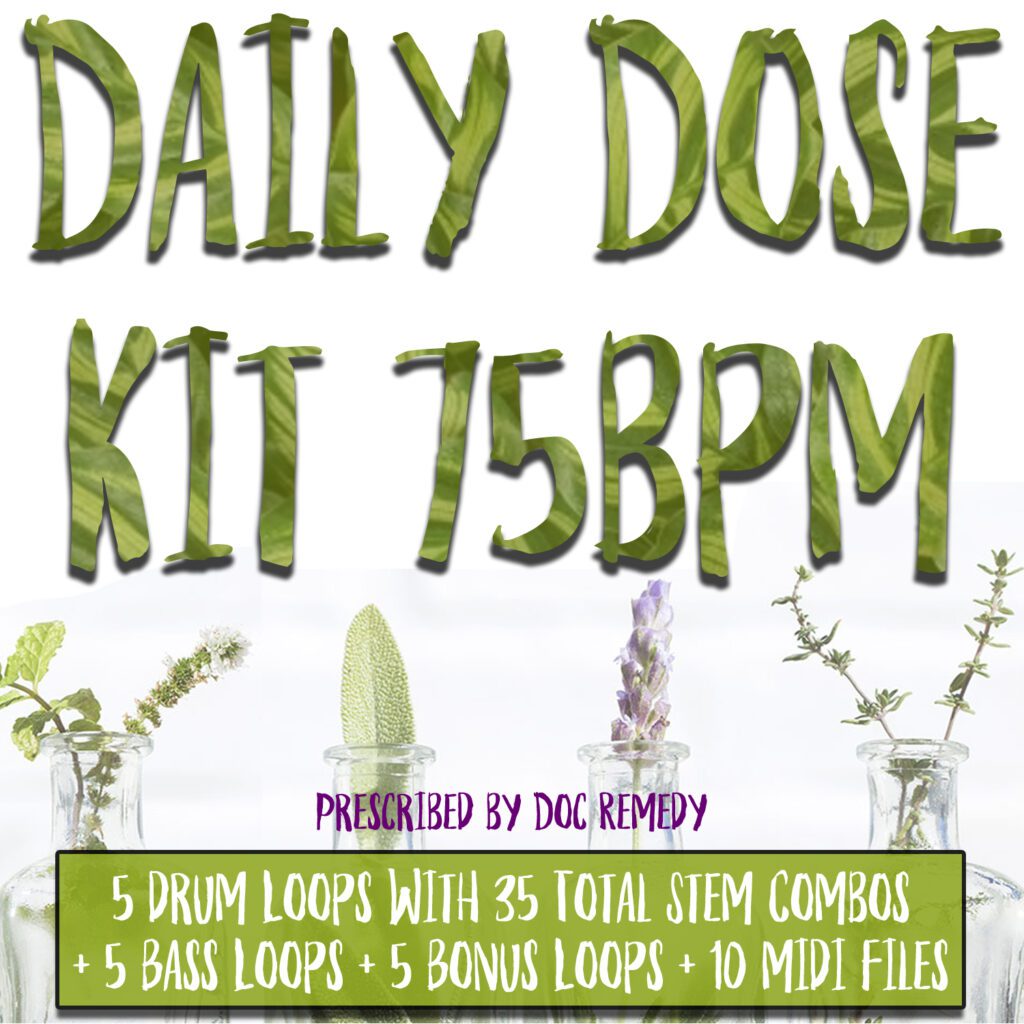 Daily Dose Kit 75bpm | Prhymal Rage Sound Kit